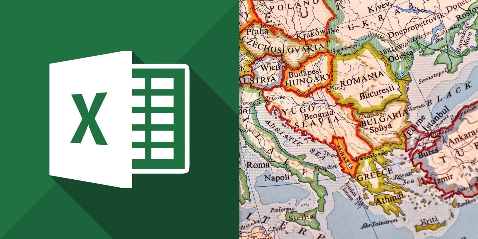 Excel 地圖呈現各國家統計資料圖表教學與範例 - Office 指南