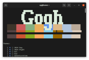 Linux 使用 Gogh 安裝終端機佈景主題教學與範例 - Office 指南